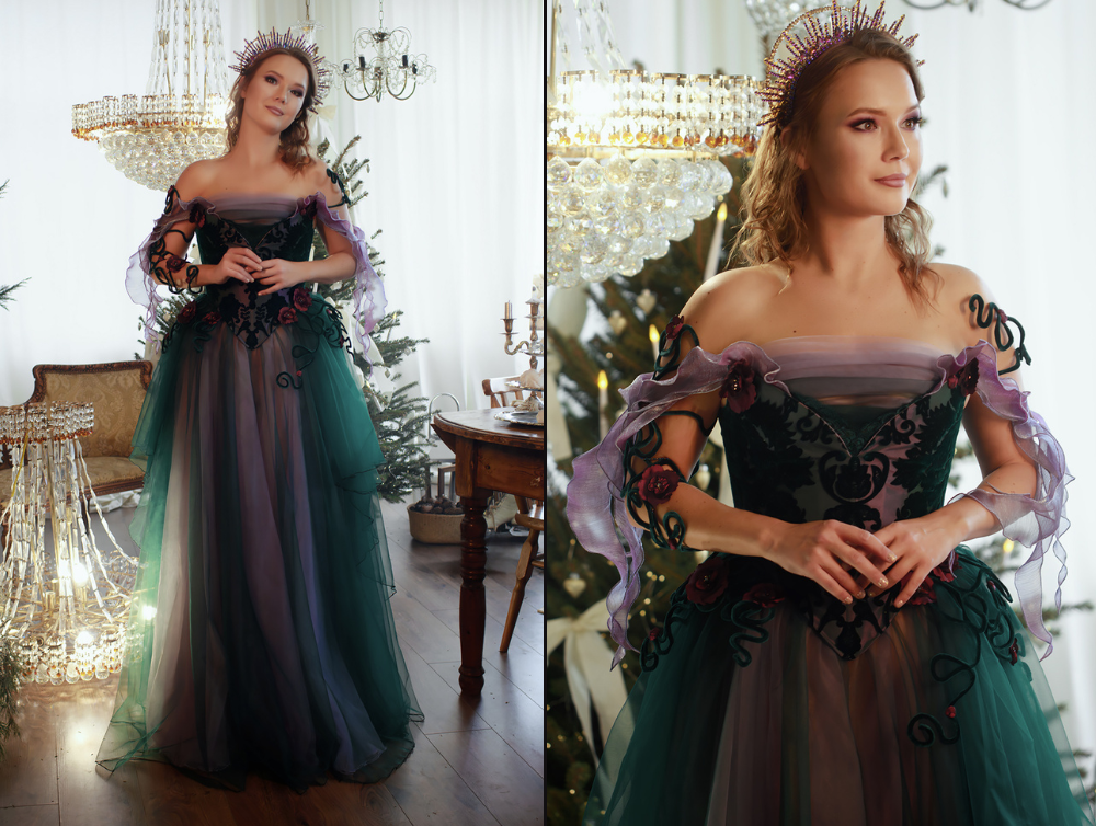 Fantasy Forest Faerie dress | DressArtMystery