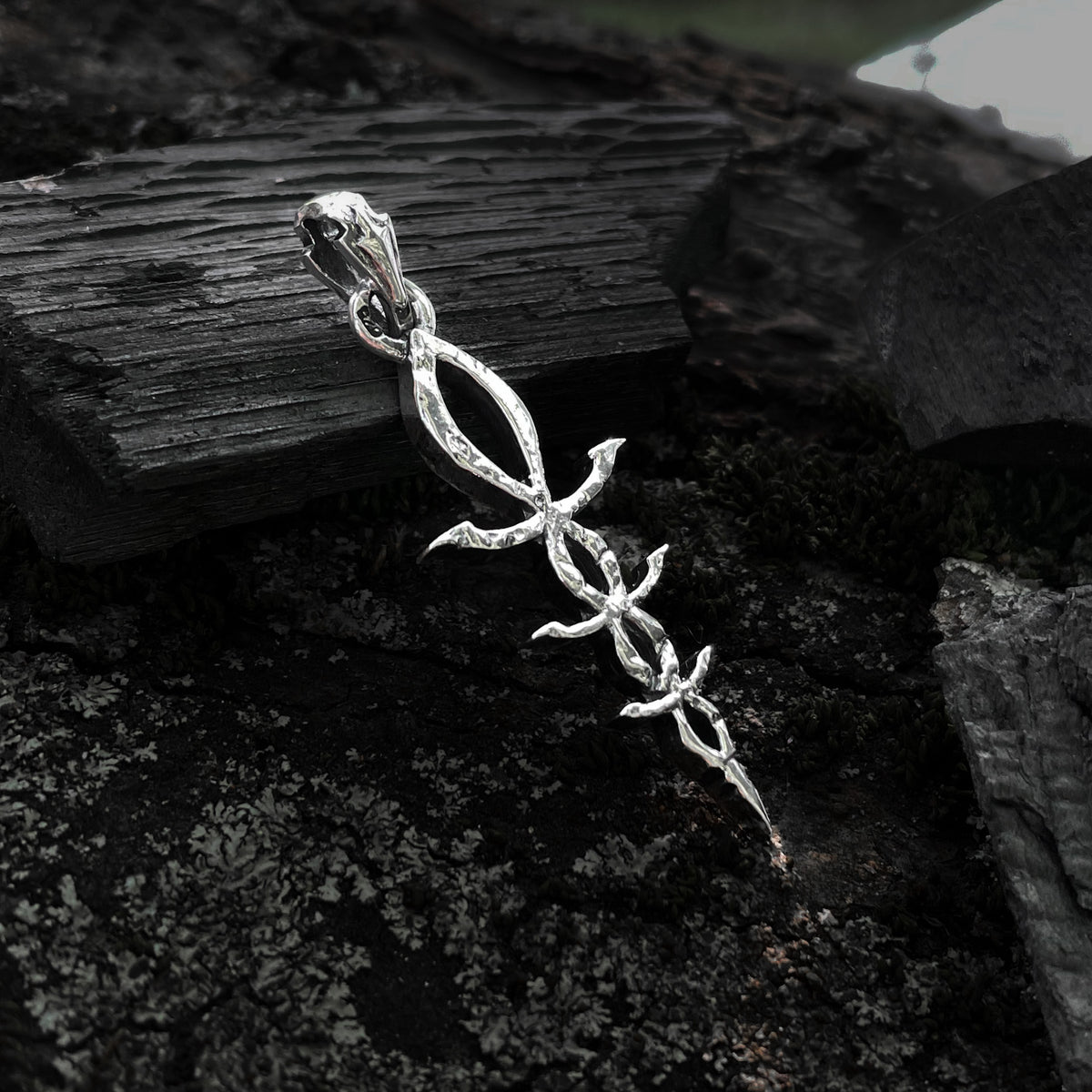 Sterling Silver Corruption Rune necklace | DressArtMystery – Dress Art ...