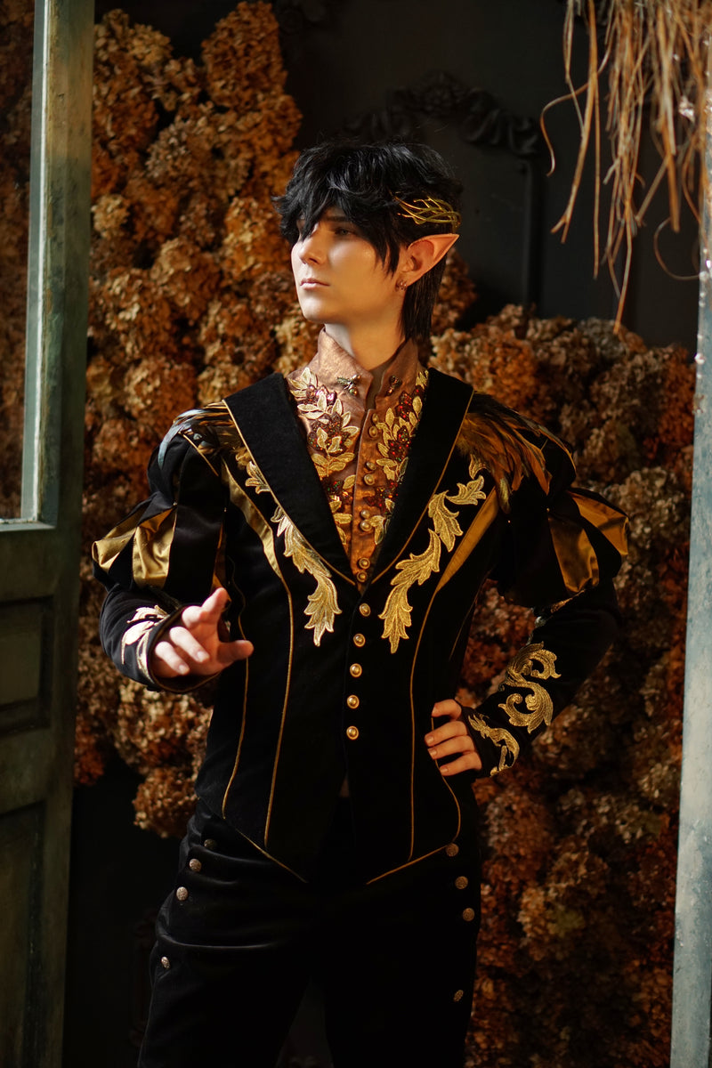 Fantasy book cosplay, wedding costume for men | DressArtMystery